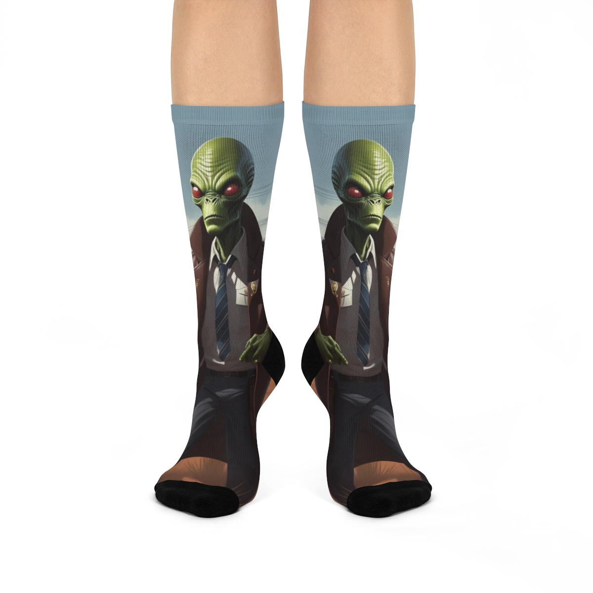 Government Alien Socks - crazy epic socks